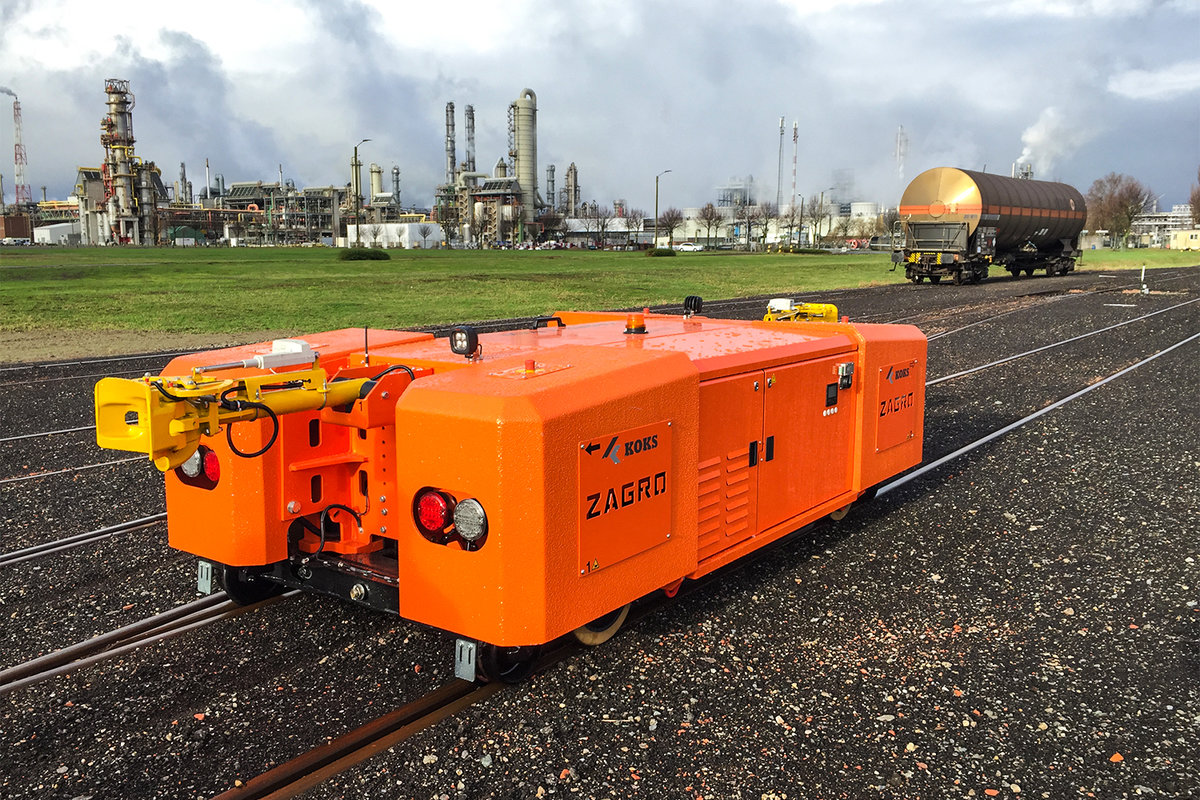 Die ZAGRO Zweiwegetechnik überzeugt BASF Antwerpen, Belgien