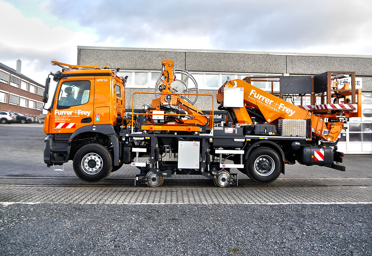New work and assembly vehicle strengthens Furrer+Frey Germany fleet