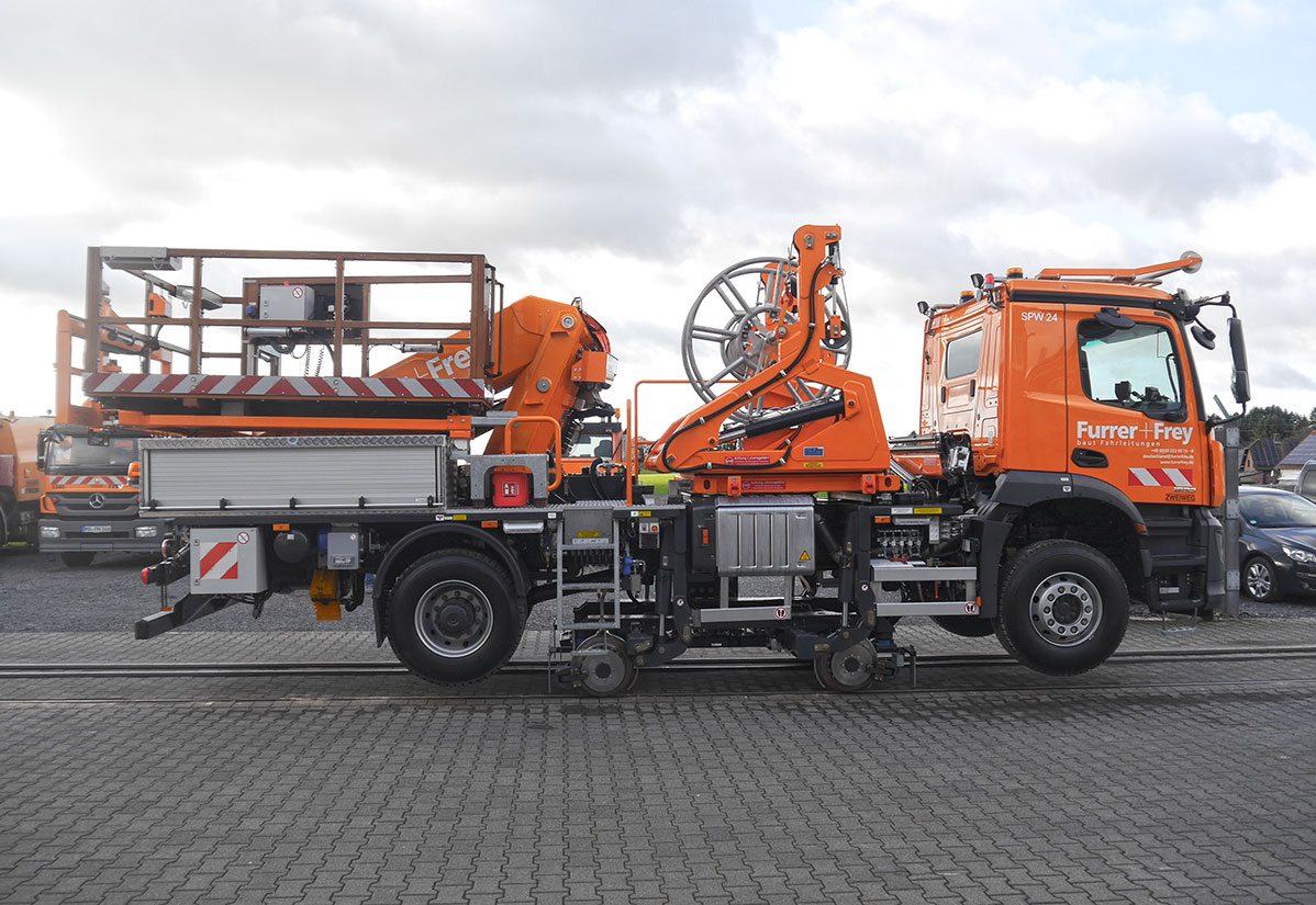 New work and assembly vehicle strengthens Furrer+Frey Germany fleet
